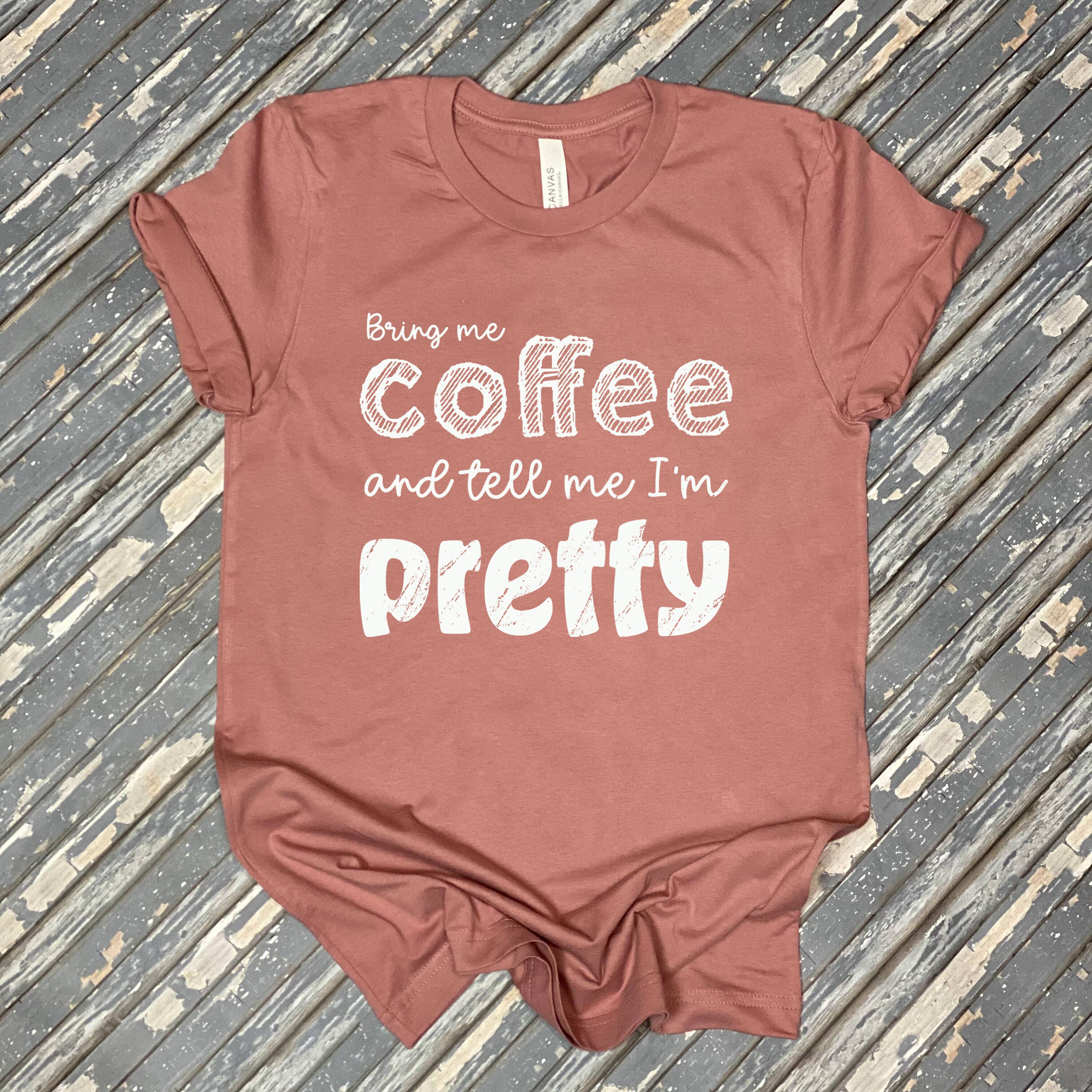 Coffee Tee Bring Me Coffee Tee Women's Coffee T Shirt | Etsy