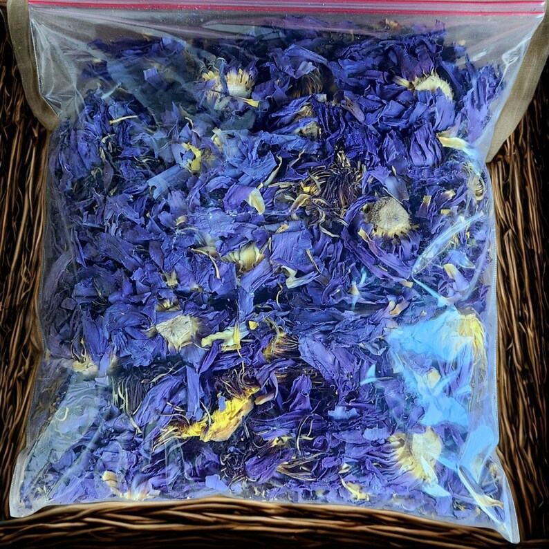 Blue Lotus Flower Tea – Naturally Caffeine-free Herbal/organic - Etsy