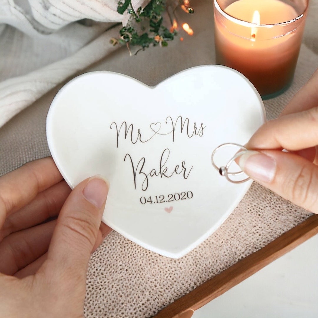 Personalised Ceramic Ring Dish - Etsy