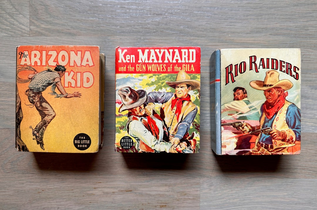 Big Little Books First Edition Western Collection - Etsy