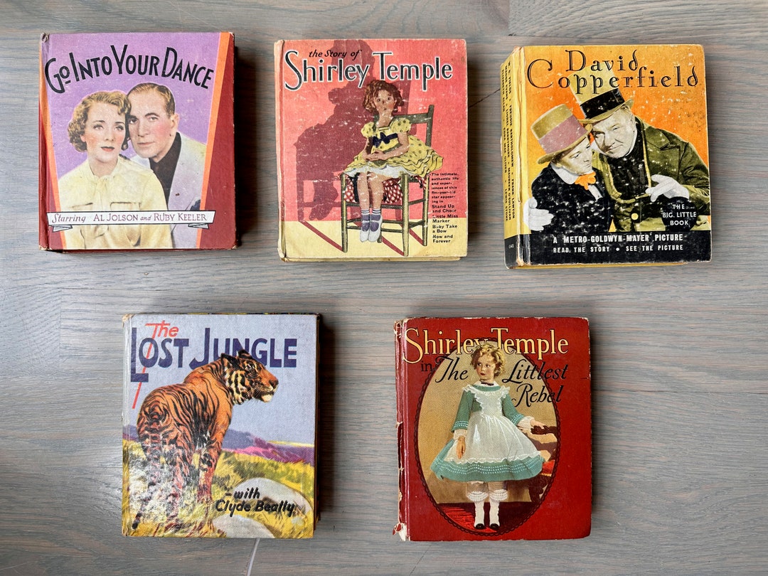 Big Little Books 1930s Hollywood Collection - Etsy