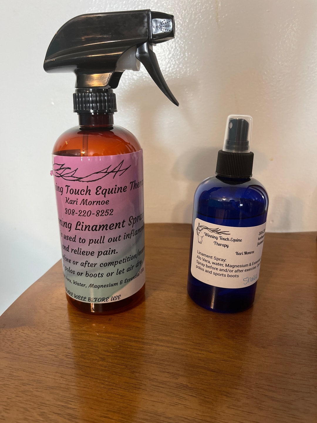 8 Oz Winning Touch Liniment Spray - Etsy