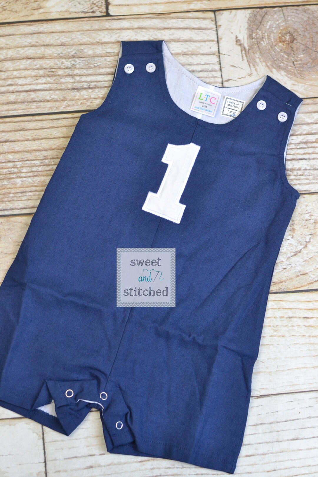 Monogrammed Baby Boy Jon Jon, Baby Boy Cake Smash Outfit, 1st Birthday ...