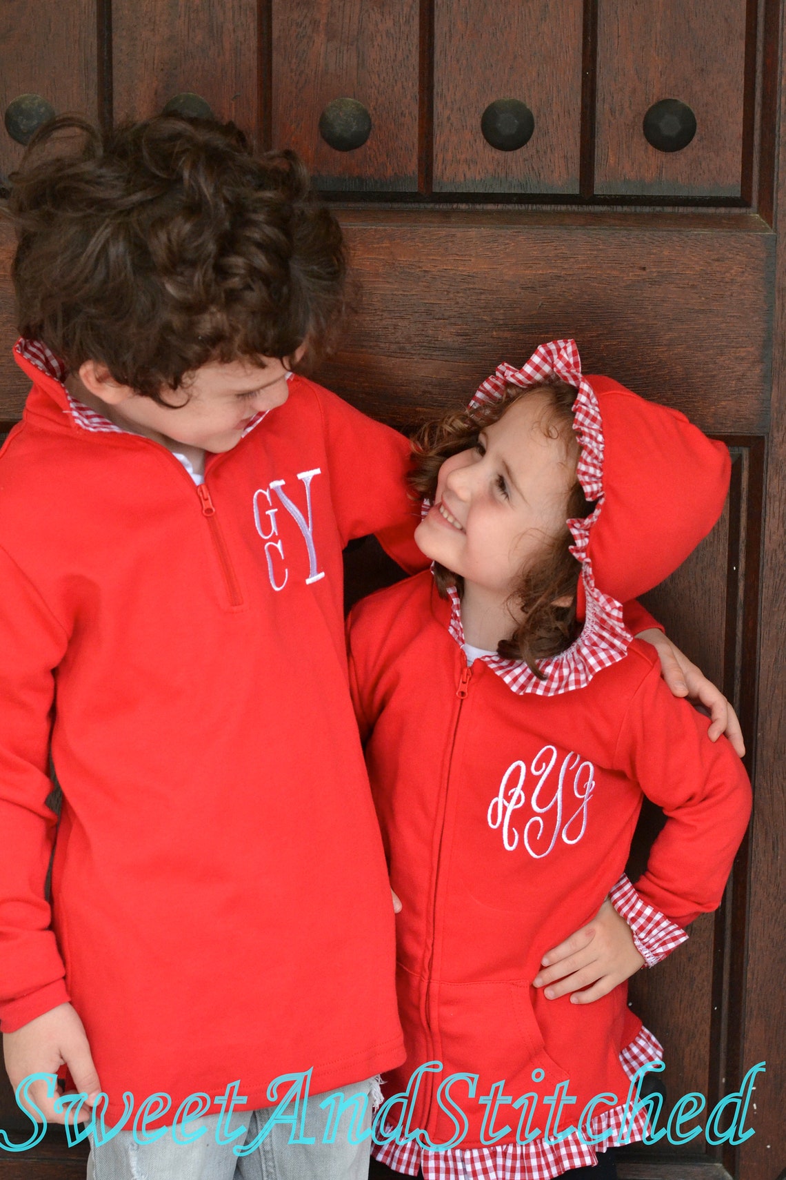 Monogrammed Girls Jacket, Monogrammed Zip up Hoodie, Monogrammed ...