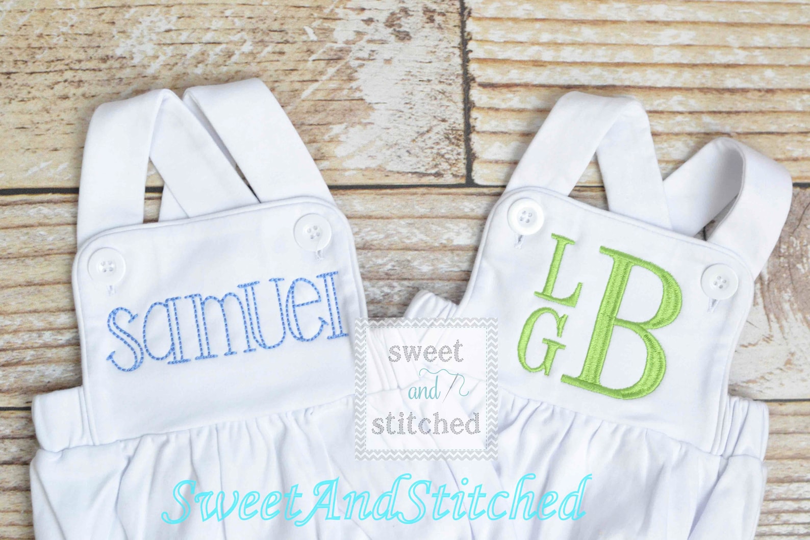Monogrammed Baby Boy Outfit, Monogrammed Boys Bubble, Baby Boy Romper ...
