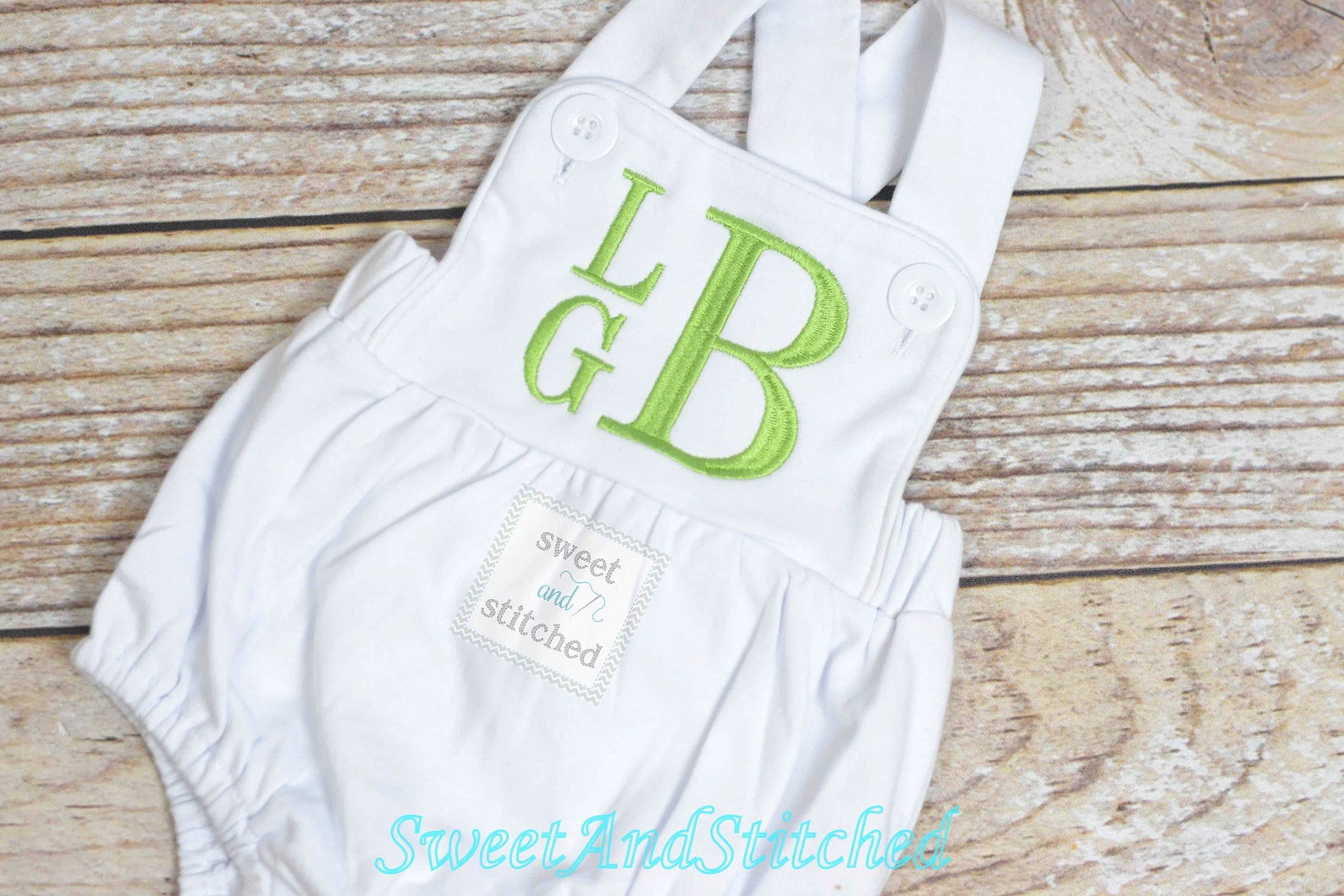 Monogrammed Baby Boy Outfit, Monogrammed Boys Bubble, Baby Boy Romper ...