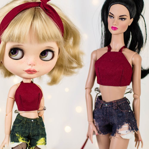 Floral Top for Blythe Obitsu 24 Azone Pure Neemo - Etsy