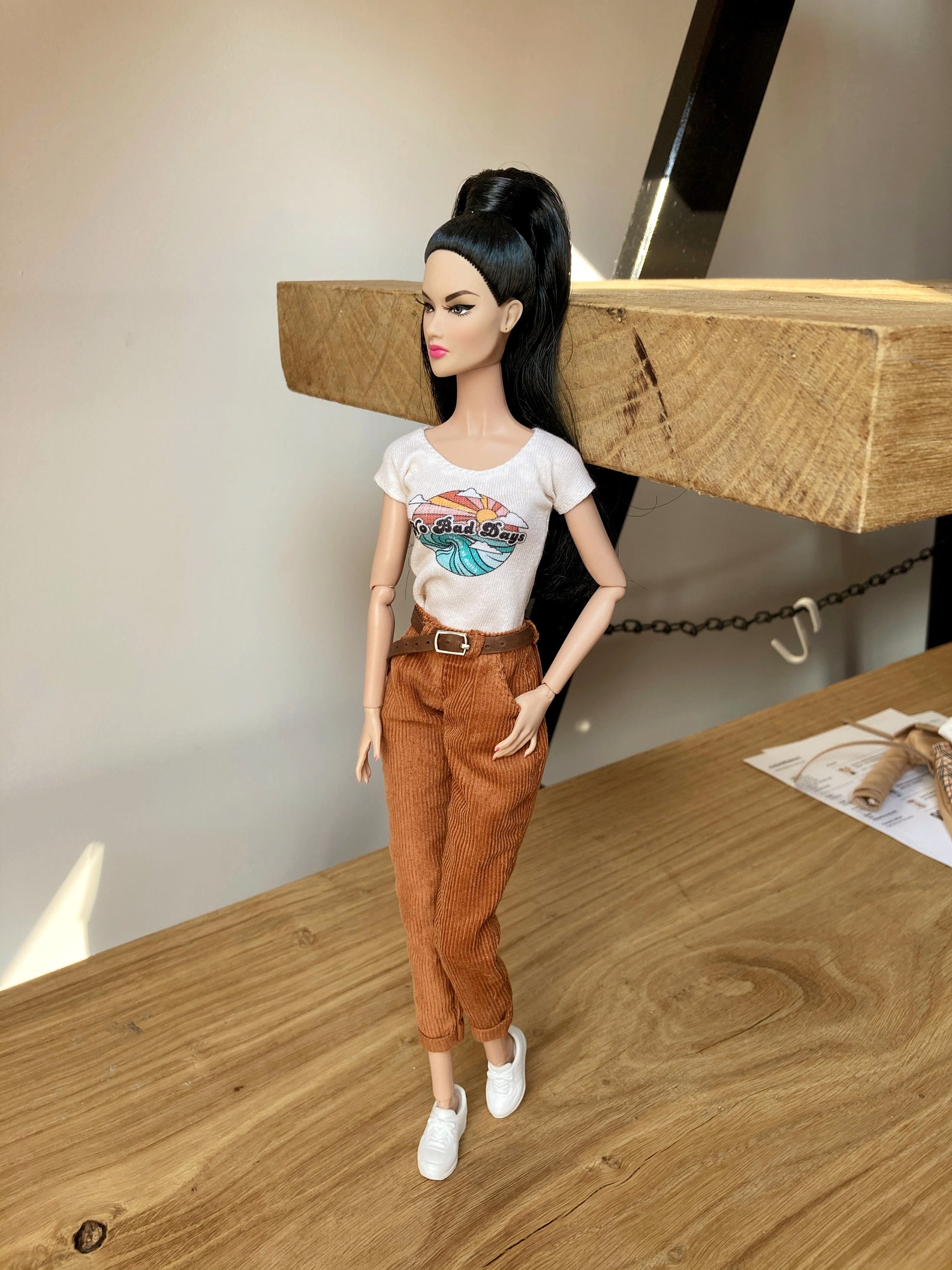 Corduroy Pants for Pullip Obitsu 27 Poppy Parker Barbie MTM - Etsy