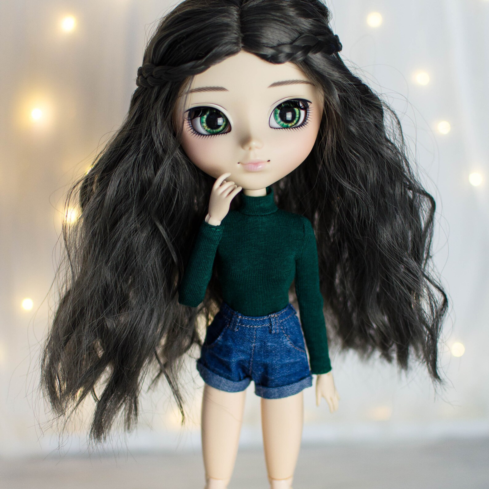 Autumn Turtleneck Blouse for Pullip Obitsu 27 Blythe Pure | Etsy