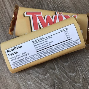 Twix Wrapper - LDS Children/youth Teachers - Etsy