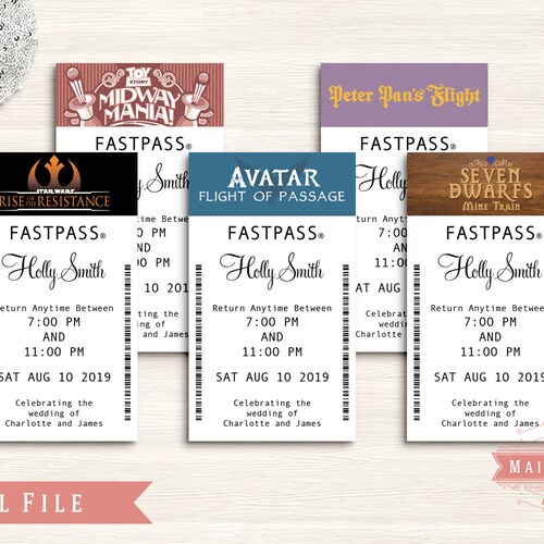 FAIRYTALE DISNEY CASTLE Design Save the Date Magnets | Etsy
