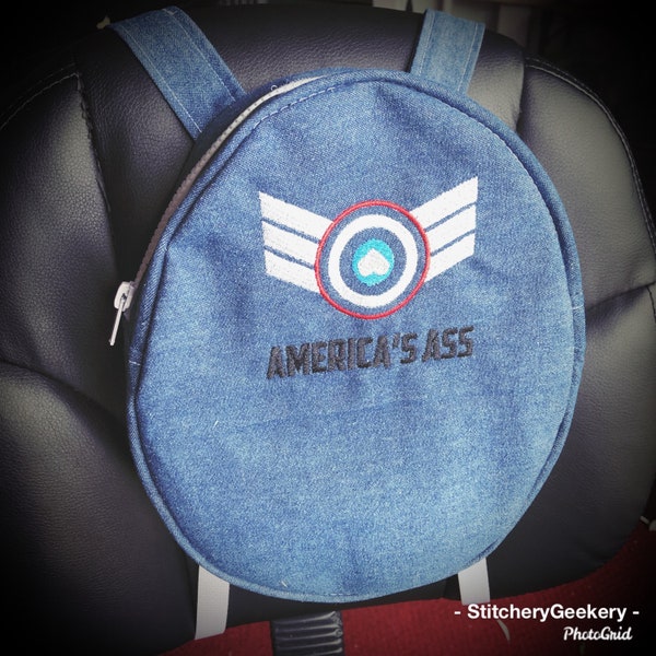 Captain America Backpack - Etsy