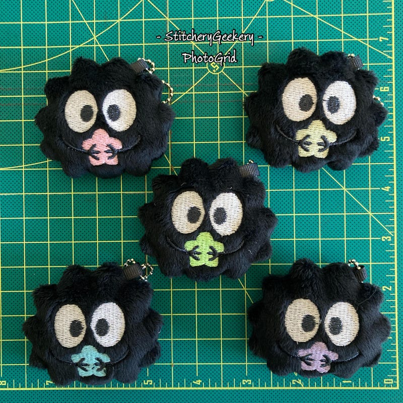 Dust Bunnies Keychain - Etsy