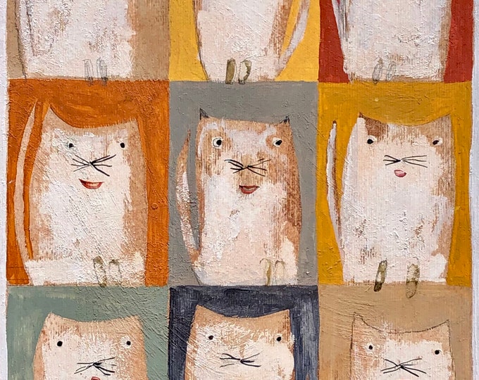 Nine More Cats - Etsy
