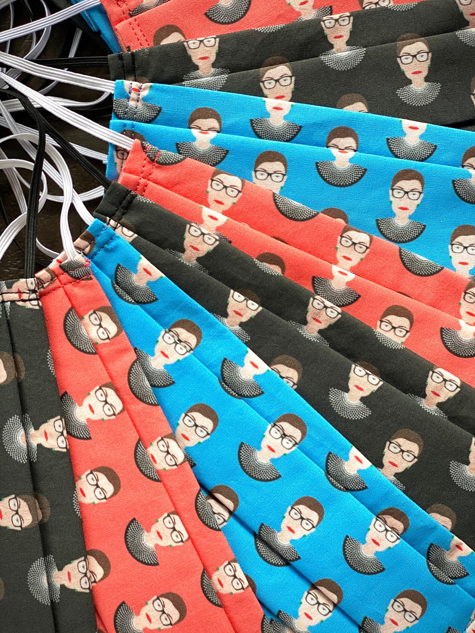 Adult Face Mask RBG Edition W/ Nose Wire and Pocket for - Etsy