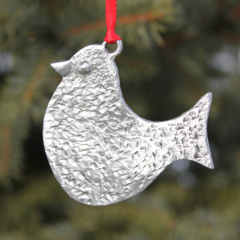 Pewter Birds - Etsy