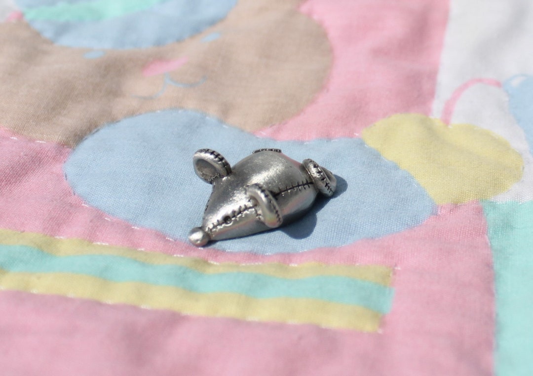 Lead Free Pewter Stuffed Mouse Figurine Knick Nack Gift Game Piece Mice ...