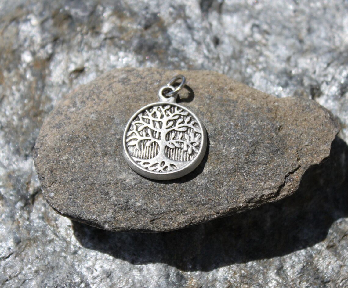 Hand Made Lead Free Pewter Tree of Life Necklace Pendant Jewelry Charm ...