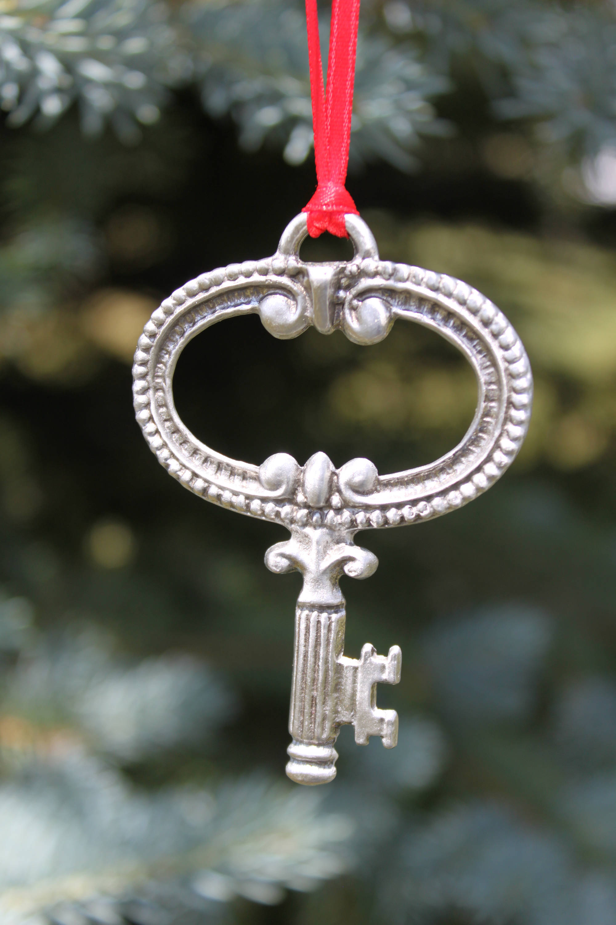 Hastings Pewter Company Lead Free Pewter Key Ornament Metal Window ...