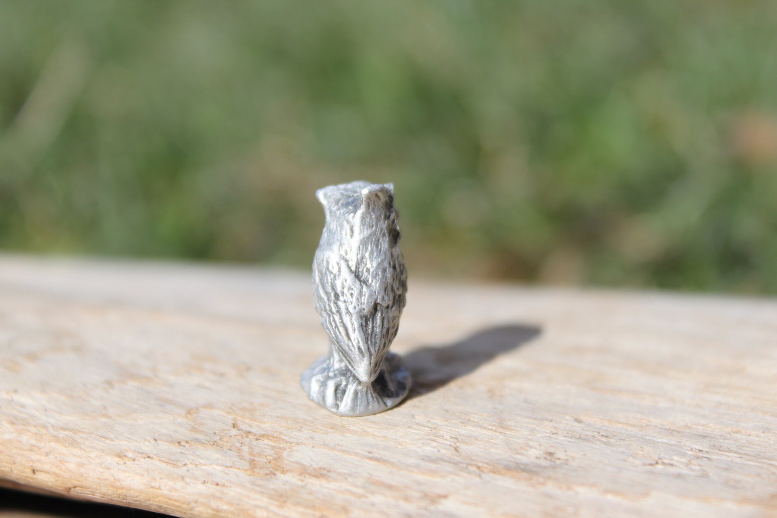 Hastings Pewter Lead Free Pewter Owl Figurine Small Miniature | Etsy