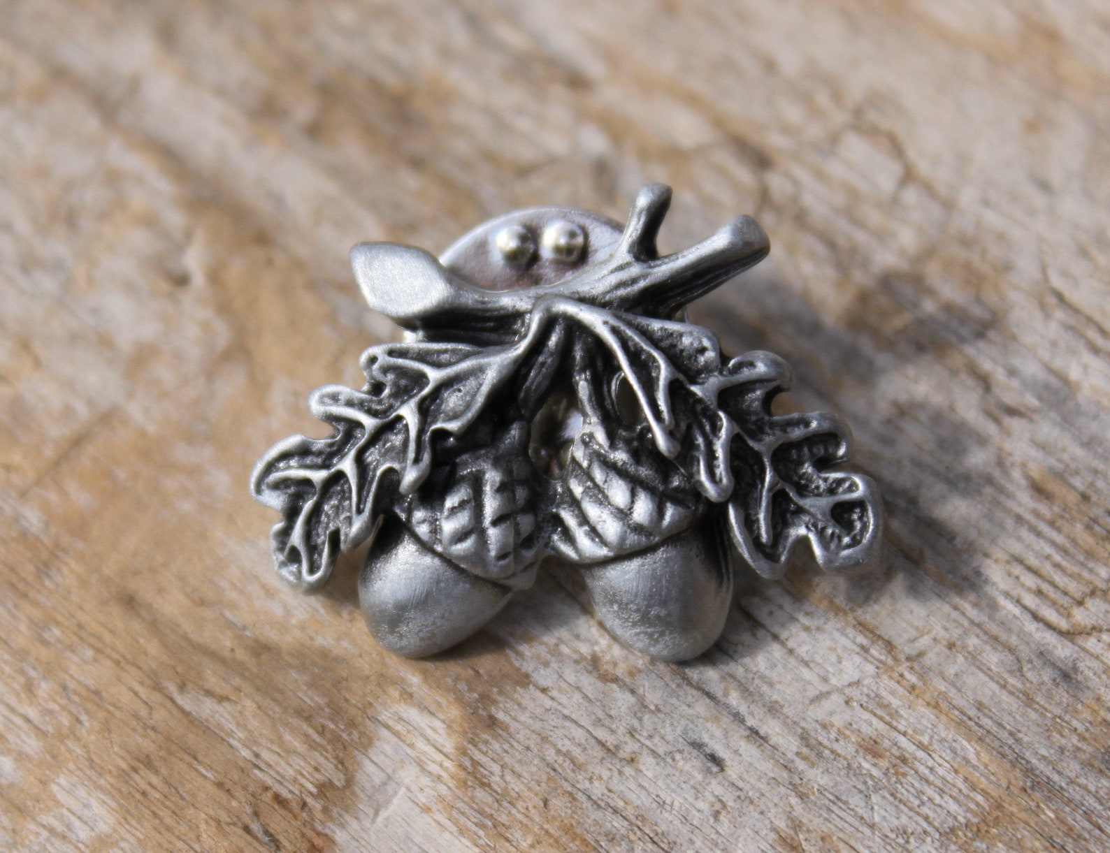Hastings Pewter Hand Made Lead Free Pewter Acorn Pin Acorns - Etsy