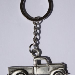 Hastings Pewter Company Lead Free Pewter Vintage Truck Keychain Fine ...
