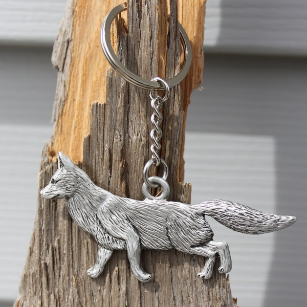 Pewter Key Chain - Etsy