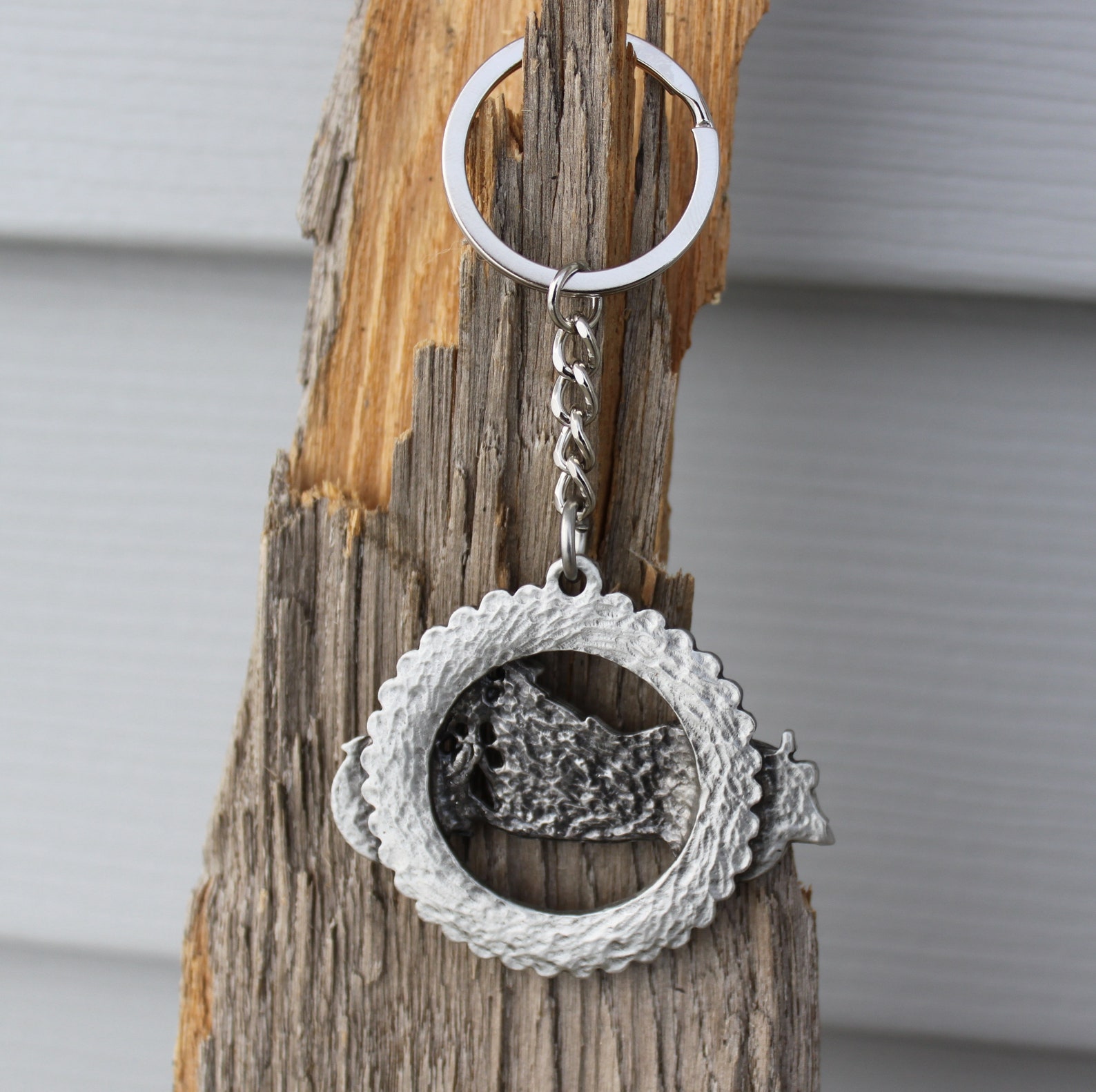 Lead Free Pewter Motorcycle Keychain Fine Pewter Key Chain - Etsy