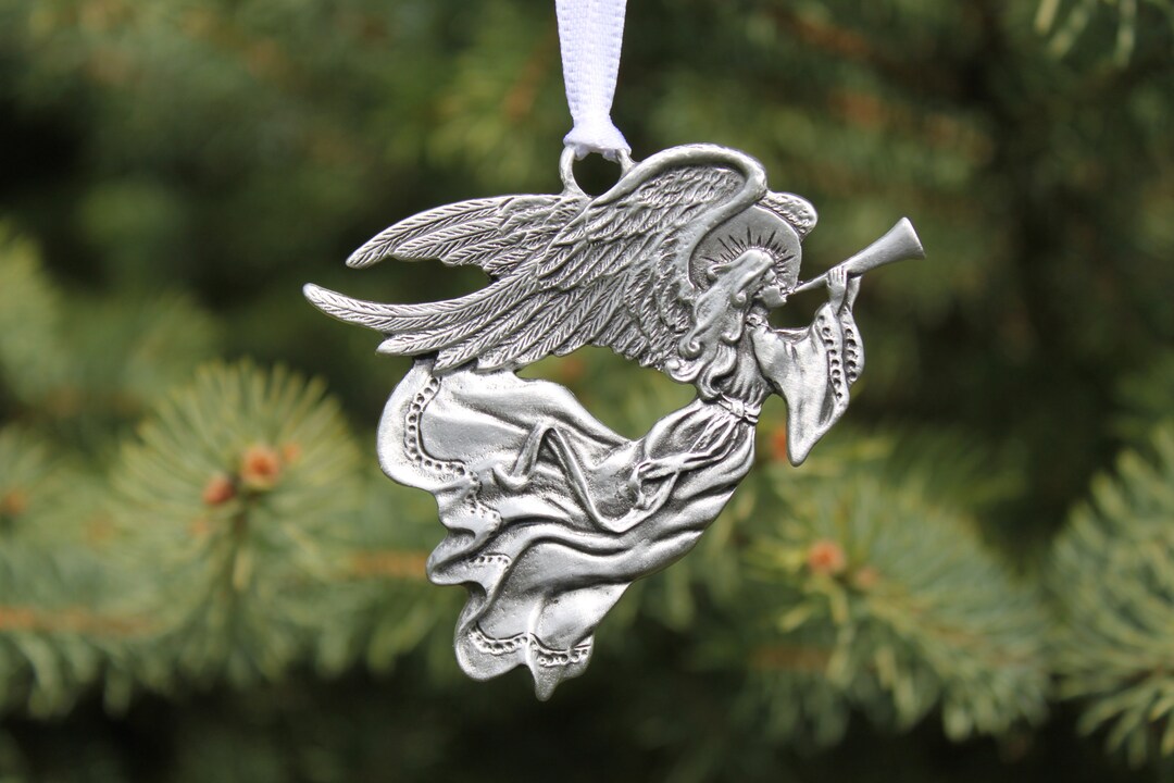 Lead Free Pewter Angel Ornament Angel Gift Guardian Angel Car Charm ...