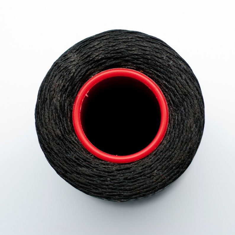 Linen Black Waxed Thread 1 Mm Linen Cord Thread for Jewelry - Etsy