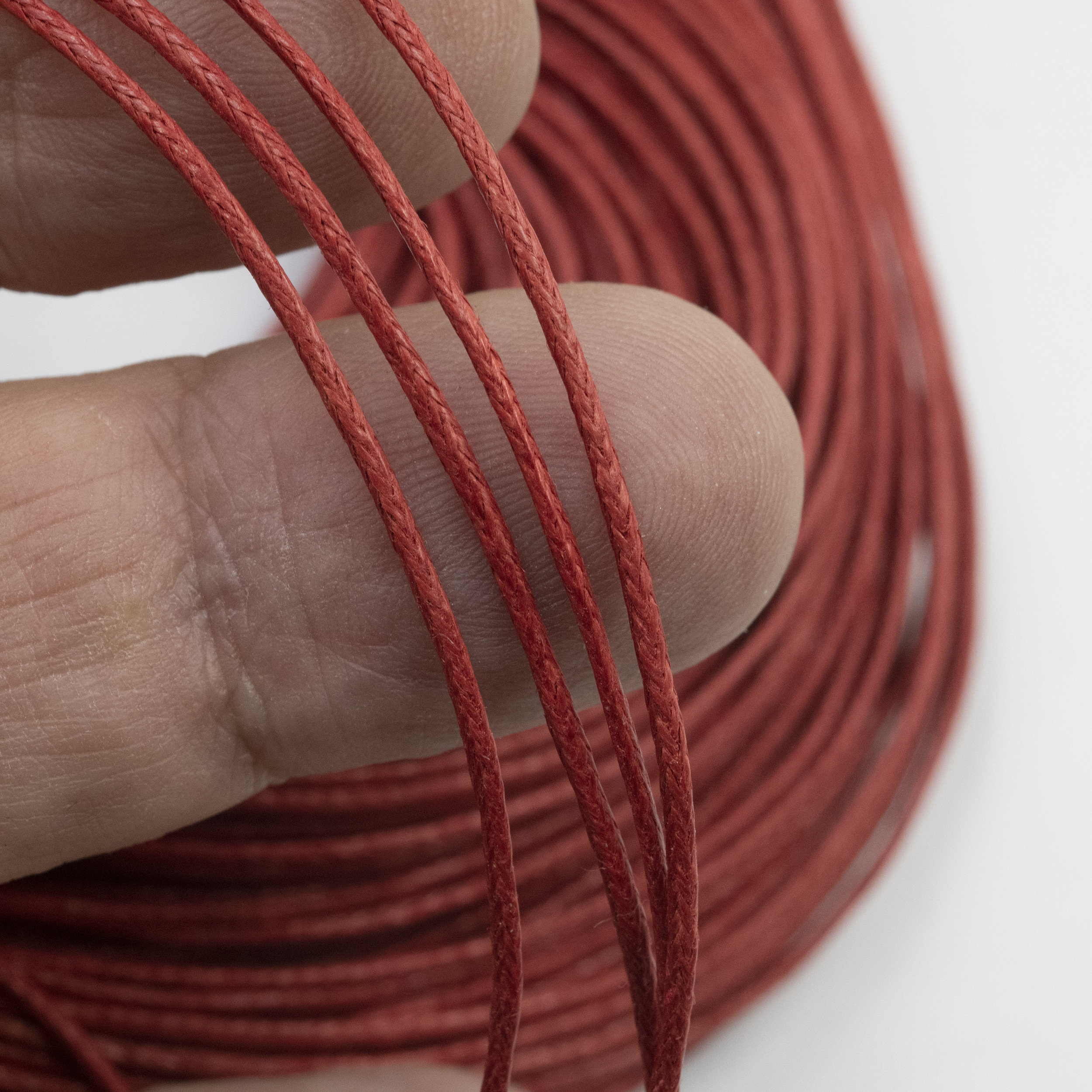 1 Mm Braided Red Cotton Cord, Cotton String for DIY Crafts, Thread for ...