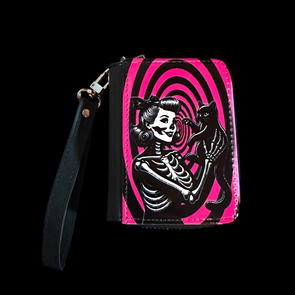 Goth Skeleton Wallet - Etsy
