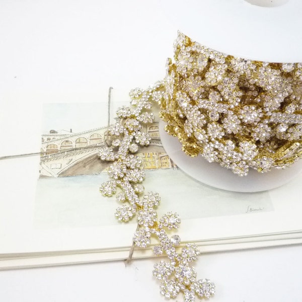 Rhinestone Trim - Etsy