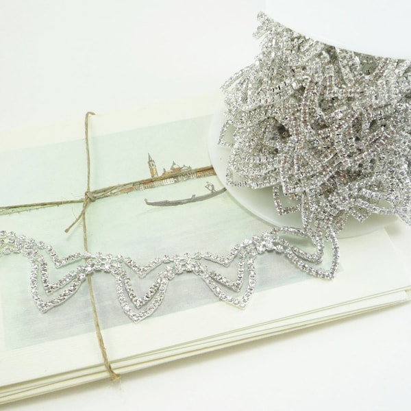 Rhinestone Garland - Etsy