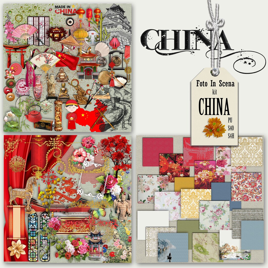 Digital Kit CHINA, Travel, Asia - Etsy