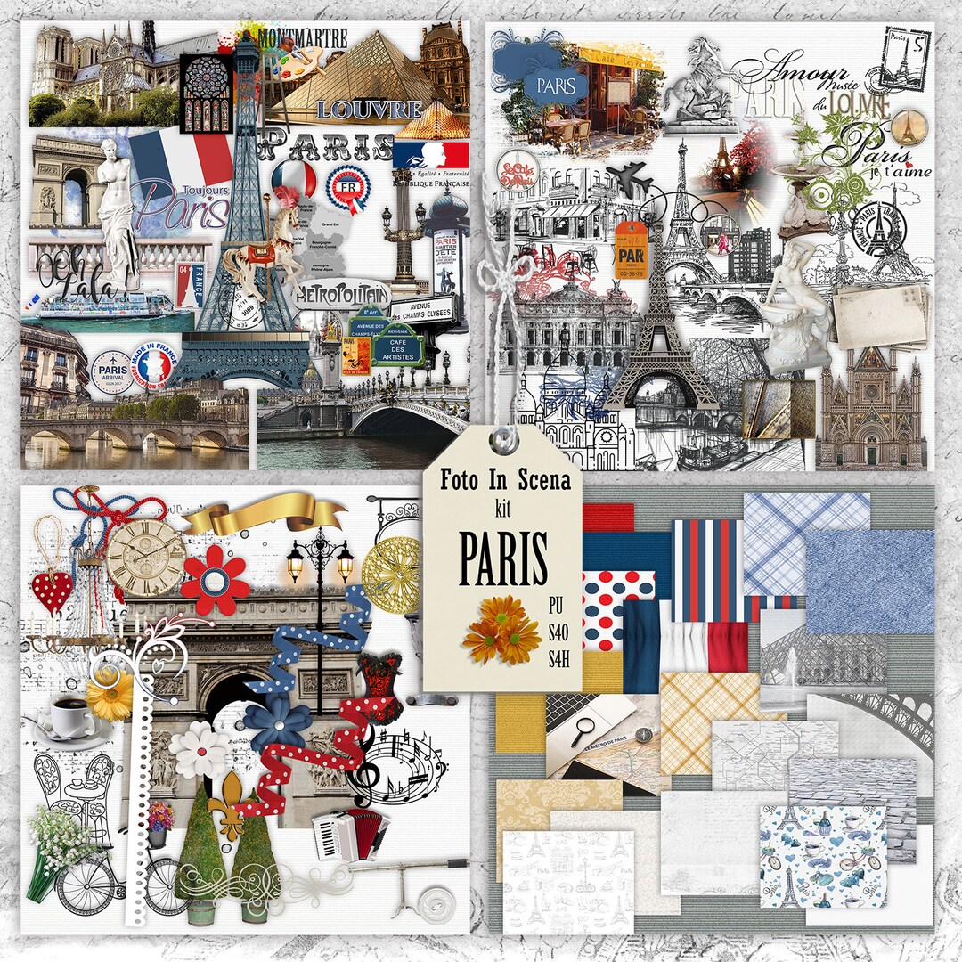 Digital Kit PARIS ,france - Etsy
