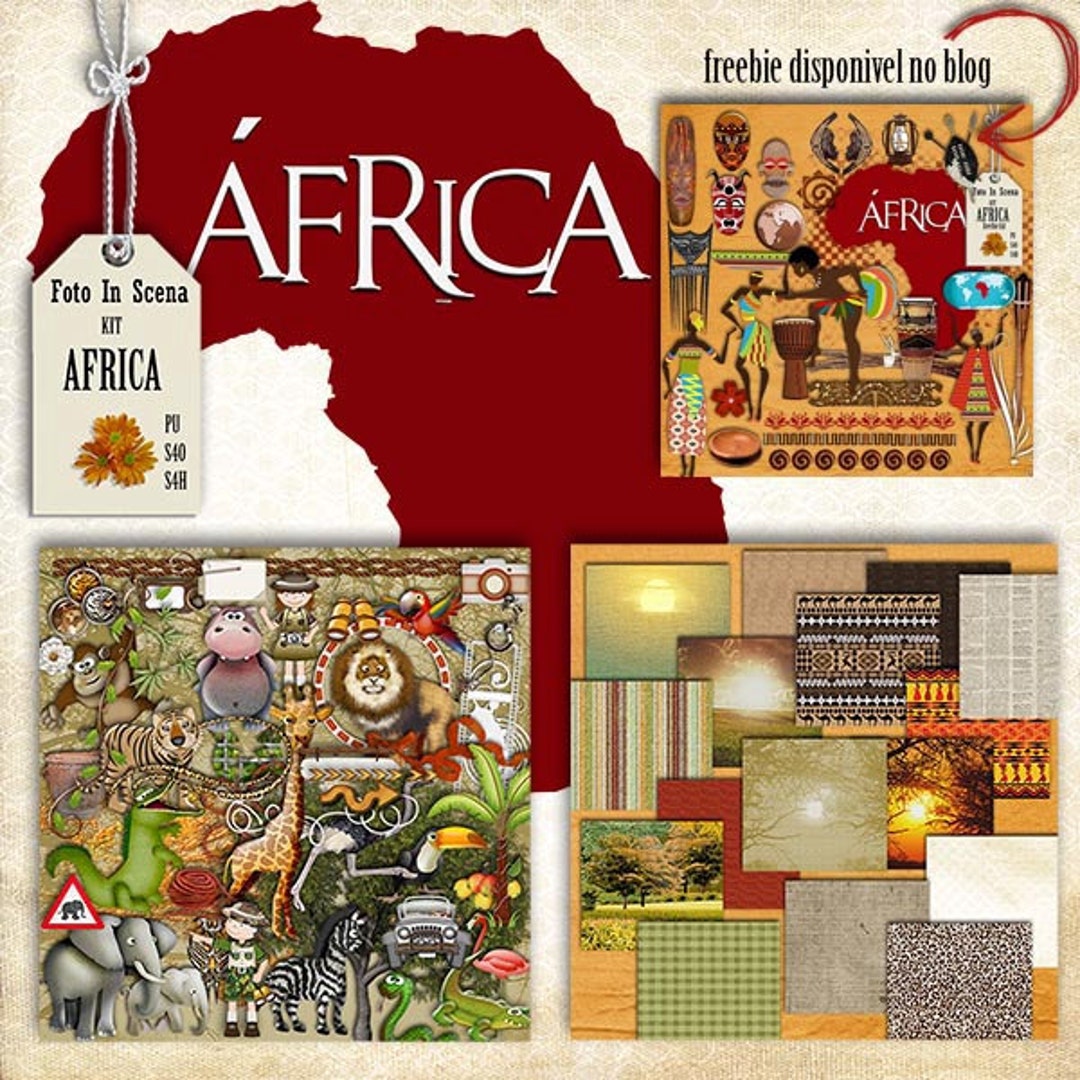 Digital Kit AFRICA, Animals,travel, Safari, African Stuff - Etsy