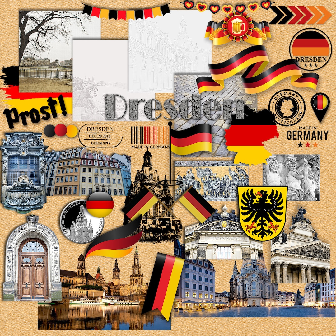 Digital Kit DRESDEN Instant Download - Etsy