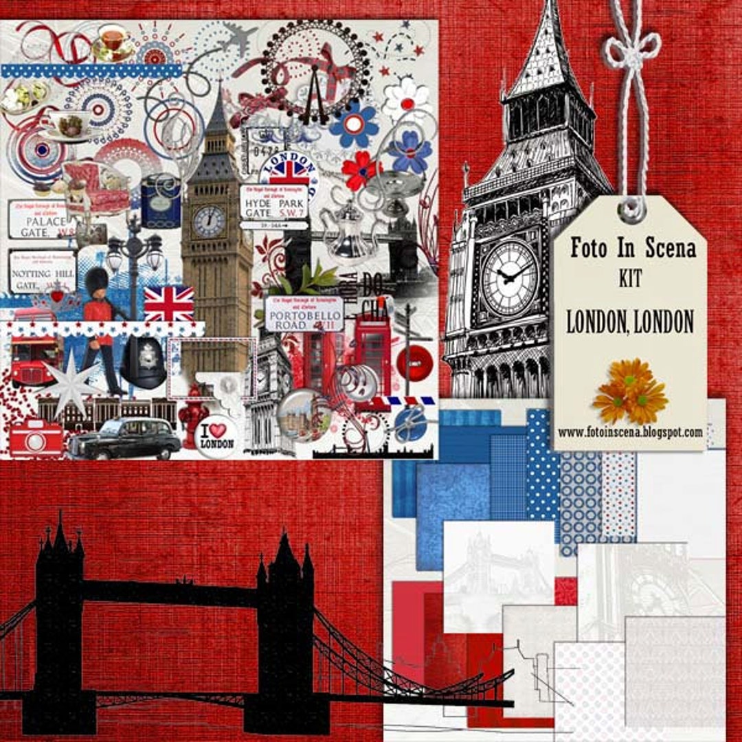 Digital Kit LONDON LONDON, London, England, Great Britain, Big Ben ...