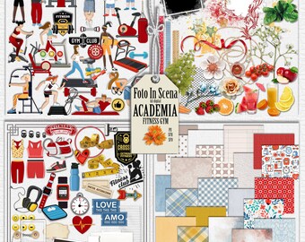 Gym Scrapbook Kit - Etsy