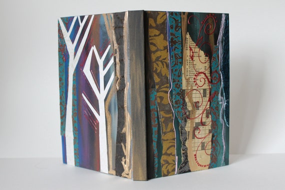 Items similar to Extra Large Personalized Journal, Sketchbook, Travel ...