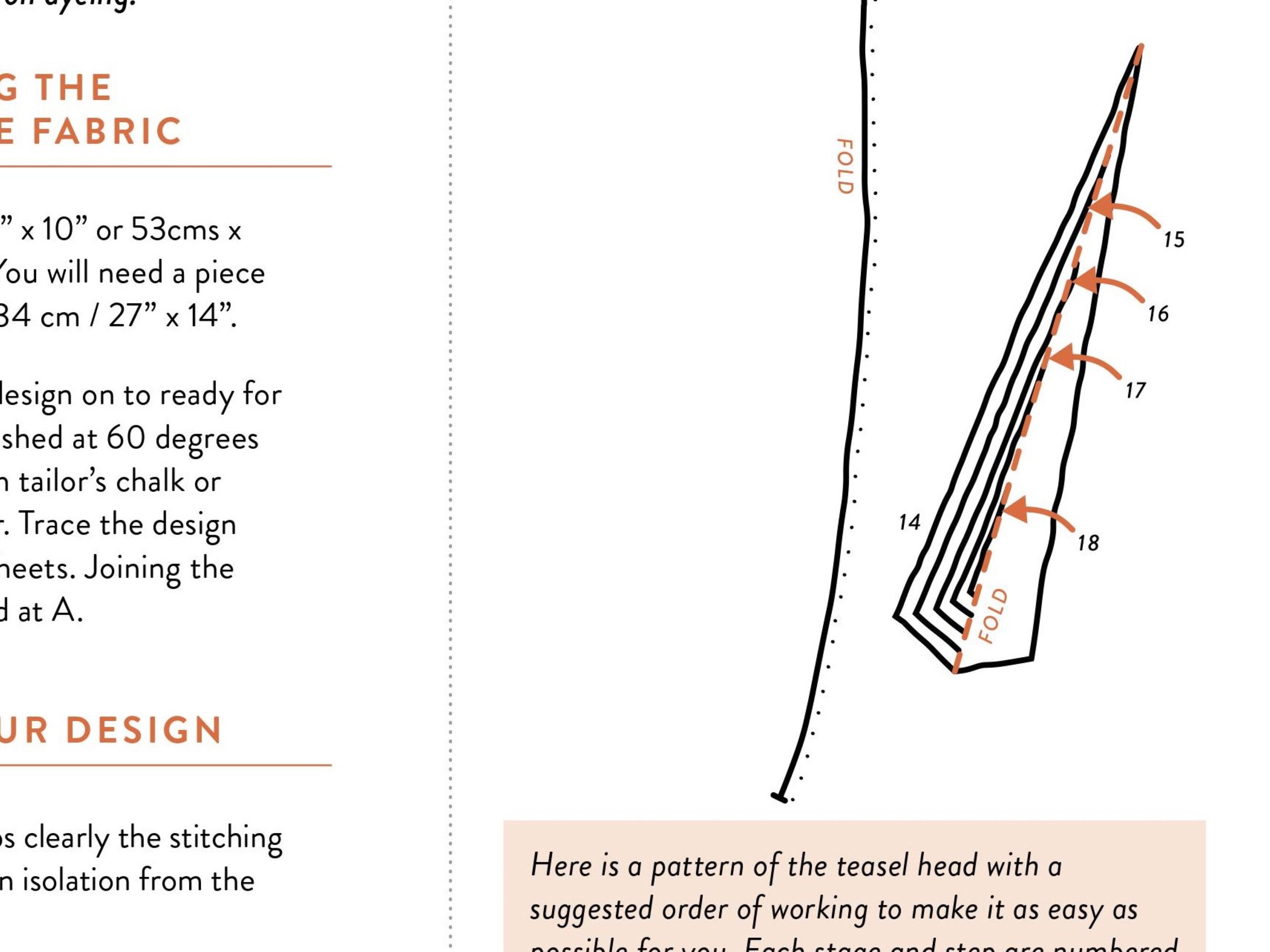 Shibori Teasel, PDF Sewing Pattern, Digital Download, Shibori PDF ...