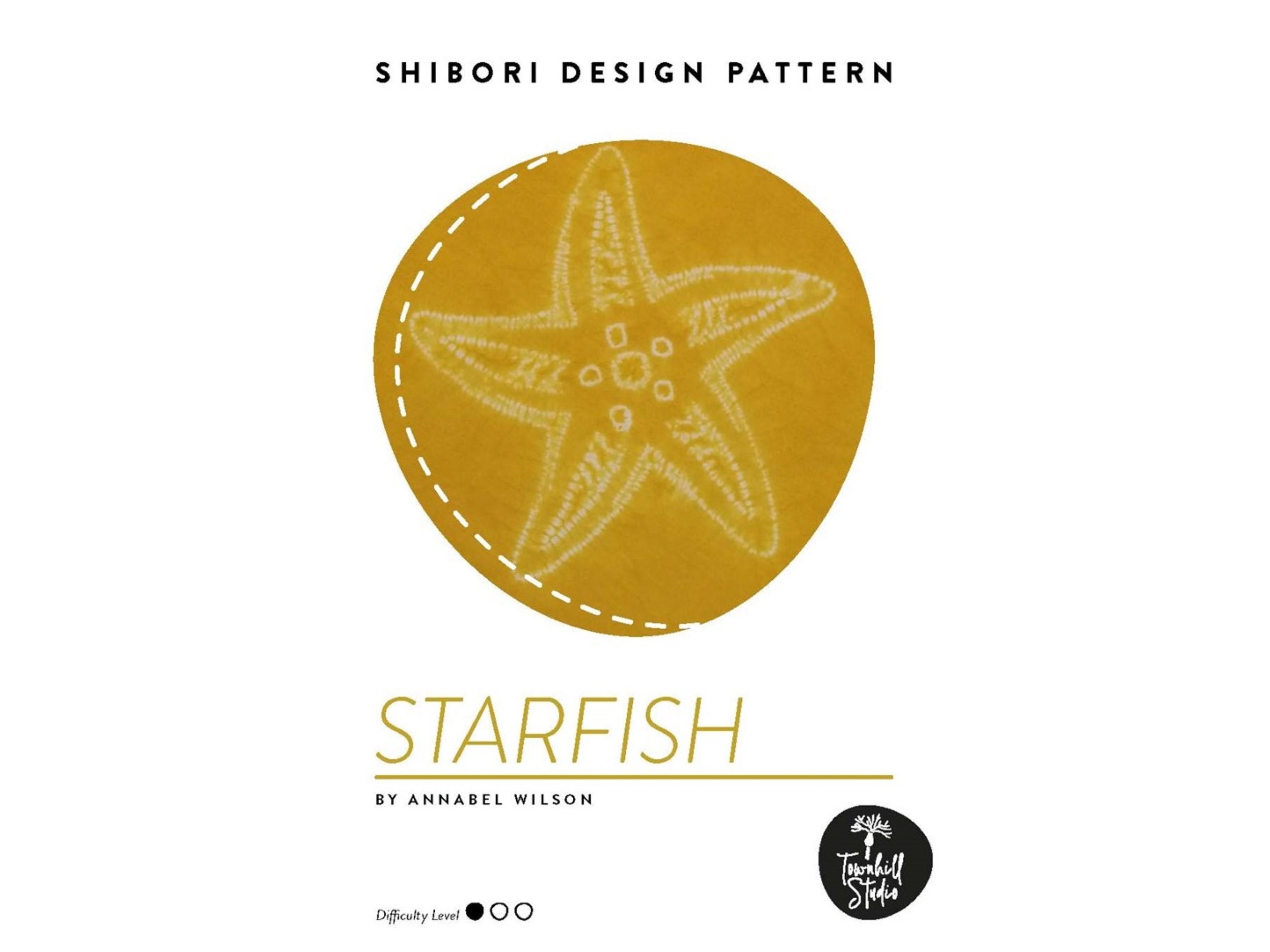 Shibori Starfish, PDF Sewing Pattern, Digital Download, Shibori PDF Pattern, Coastal Inspired ...
