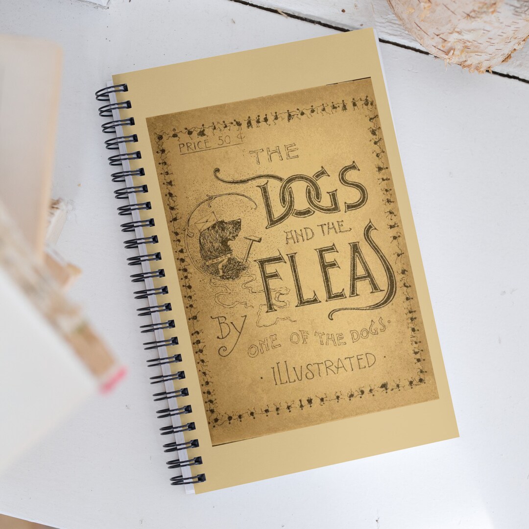 The Dogs and the Fleas Old Book Cover Mug - Etsy