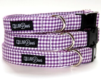 Purple Dog Collar | Etsy