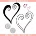 Open HEART DOWNLOAD Digital Heart Bundle SVG, Png, Jpg, Eps, Dxf Vector ...