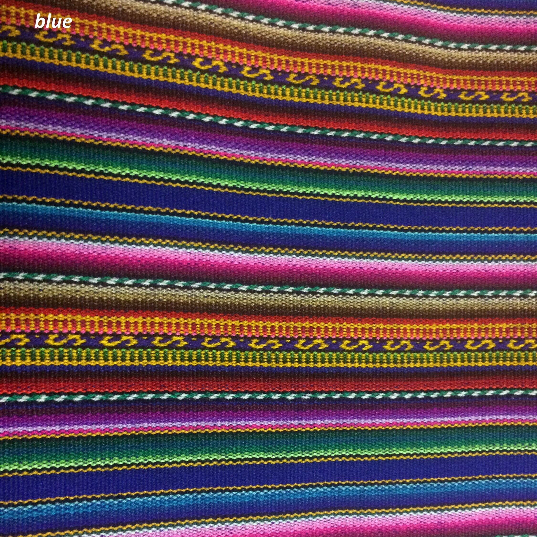 Textile Fabric per Meter 120 Cm Width Peruvian Ethnic Tribal Table ...