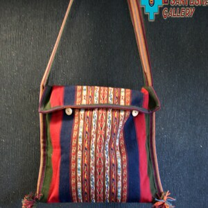 Hand Crafted on the Loom Alpaca Wool Bag Chuspa Traditional Beautiful ...