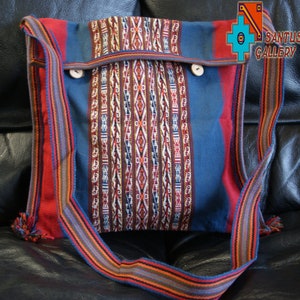 Hand Crafted on the Loom Alpaca Wool Bag Chuspa Traditional Beautiful ...