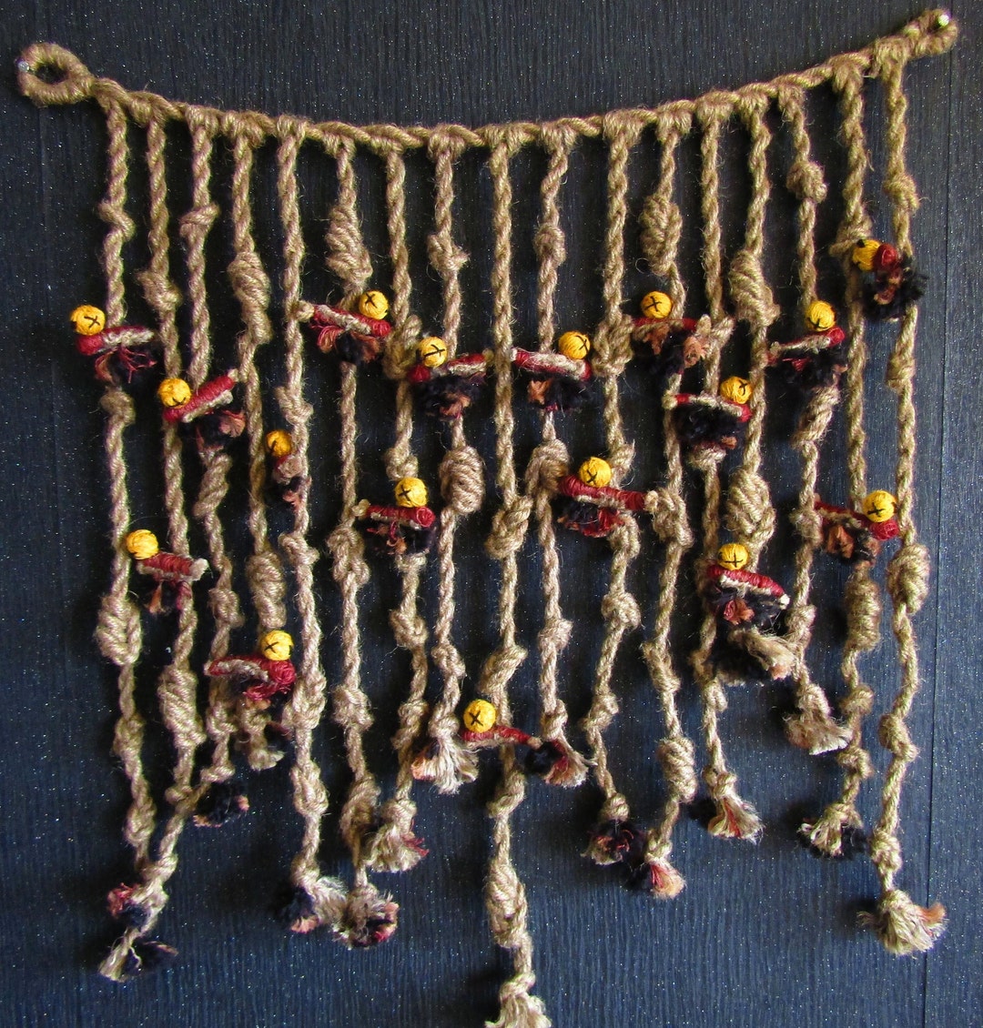 Peruvian Old Quipu Ancient Kipu Khipu Knot Record Used by Incas Andean ...